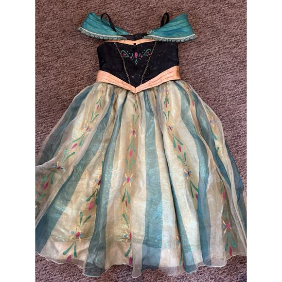 Disney | Costumes | Authentic Disney Store Princess Anna Coronation ...